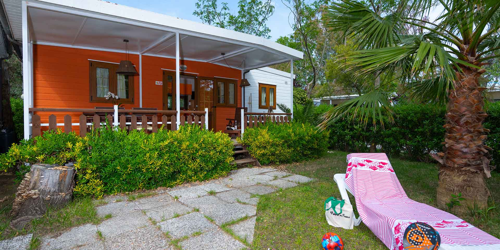 Campeggio sul mare in Toscana, Bungalow - EXCLUSIVE (4 Posti)